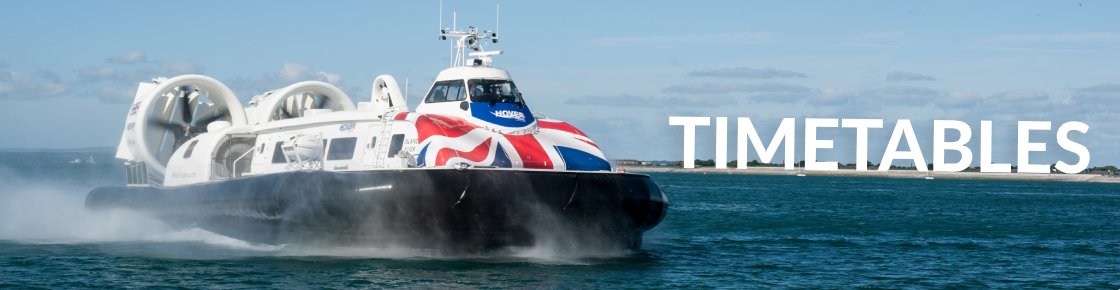 Timetables | Hovertravel Isle of Wight Ferry